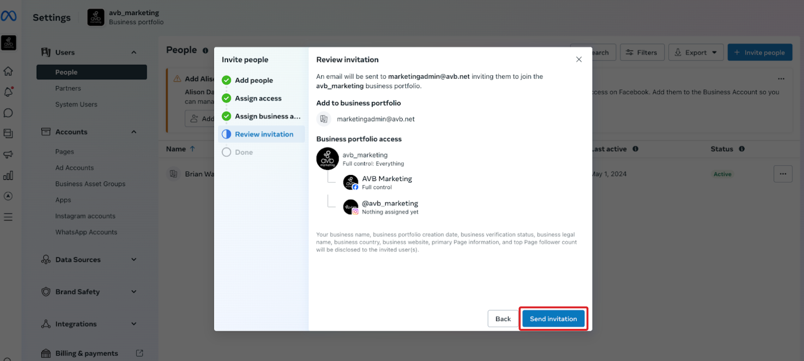 Social Media Access - AVB Marketing